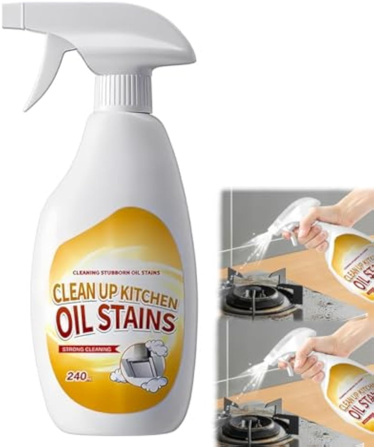 Heavy Duty Degreaser, Kitchen Heavy Duty Cleaner Spray Portable ...
