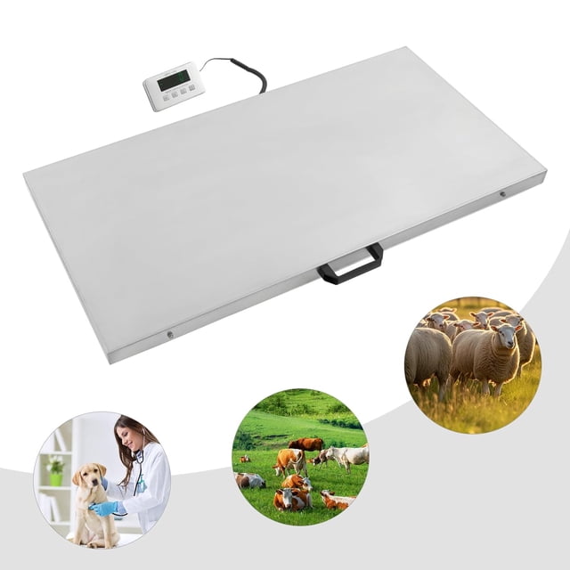 Heavy Duty Digital Livestock Scale, 660lbs Large Postal Shipping Scale ...