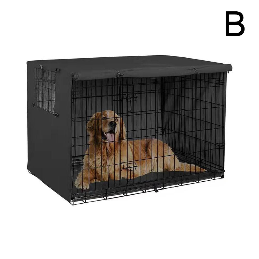 Heavy Duty Dog Cage Cover - Insulated, Breathable, and Weatherproof ...
