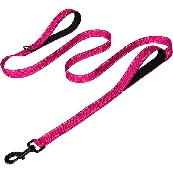 Heavy Duty Dog Leash for Large Dogs That Pull, Double Handle Traffic ...