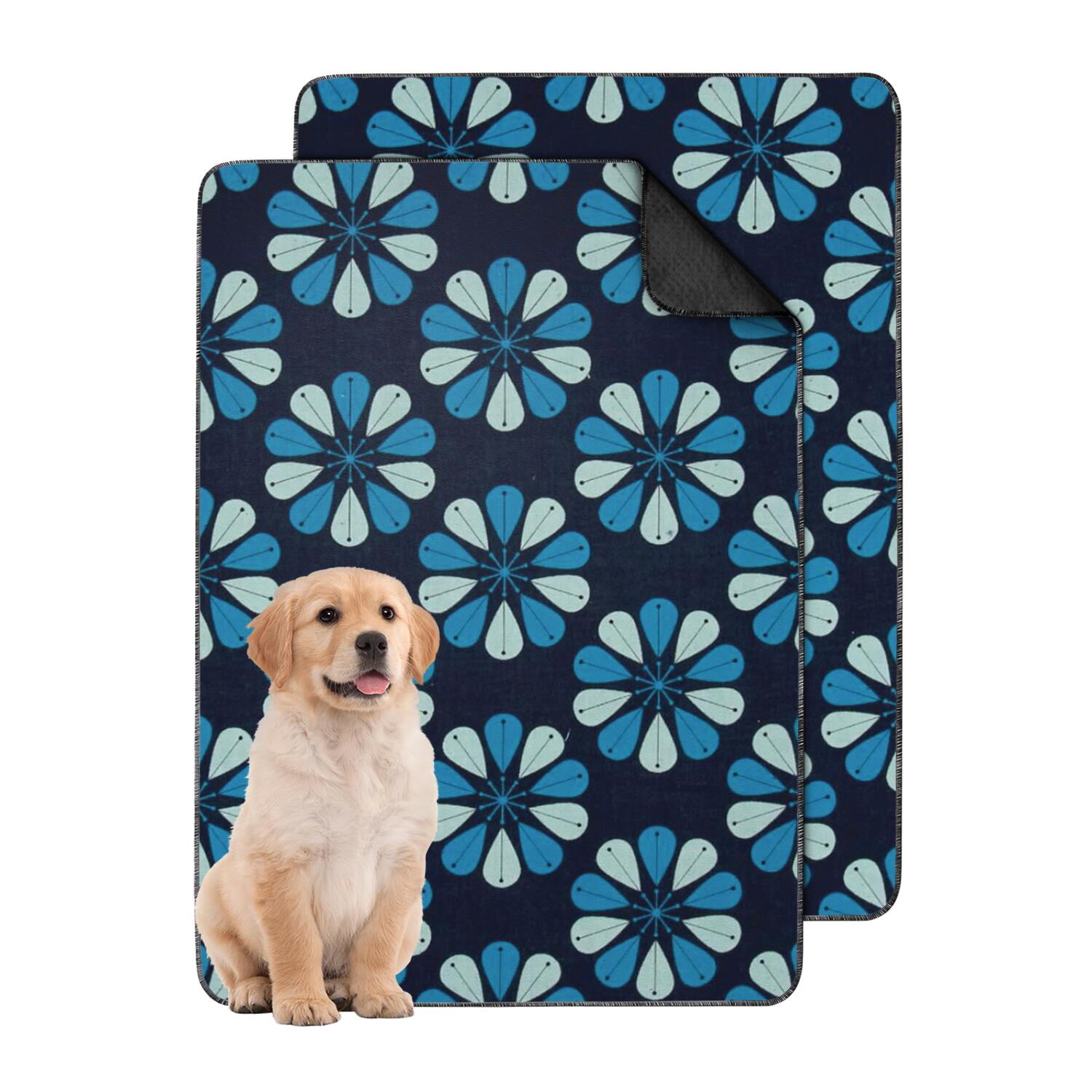 Heavy-Duty Dog Pee Pads, Washable and Reusable Potty Pads for Long ...