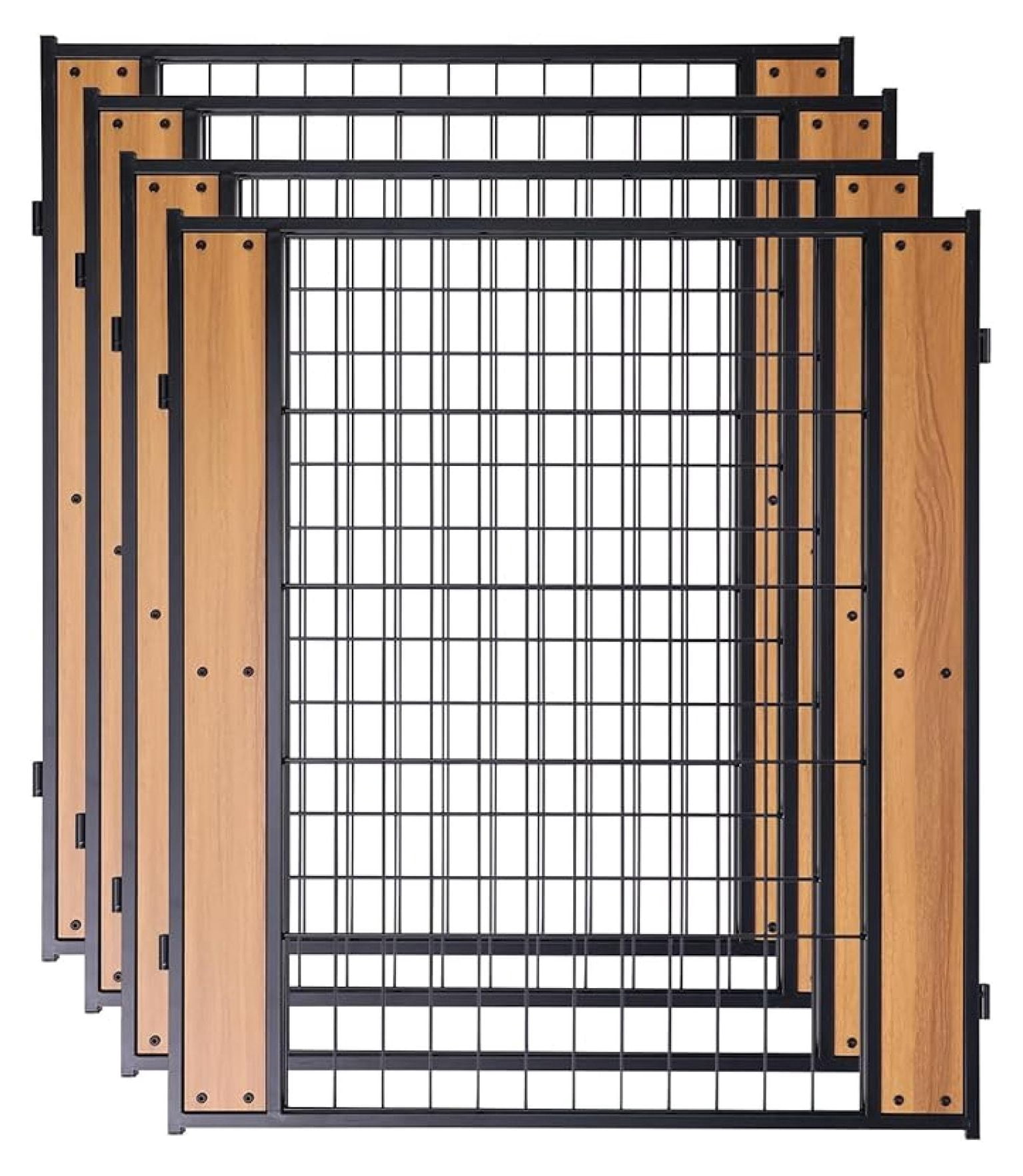 Heavy Duty Dog Playpen 32 Inch Height - Indoor Outdoor Pet Fence ...