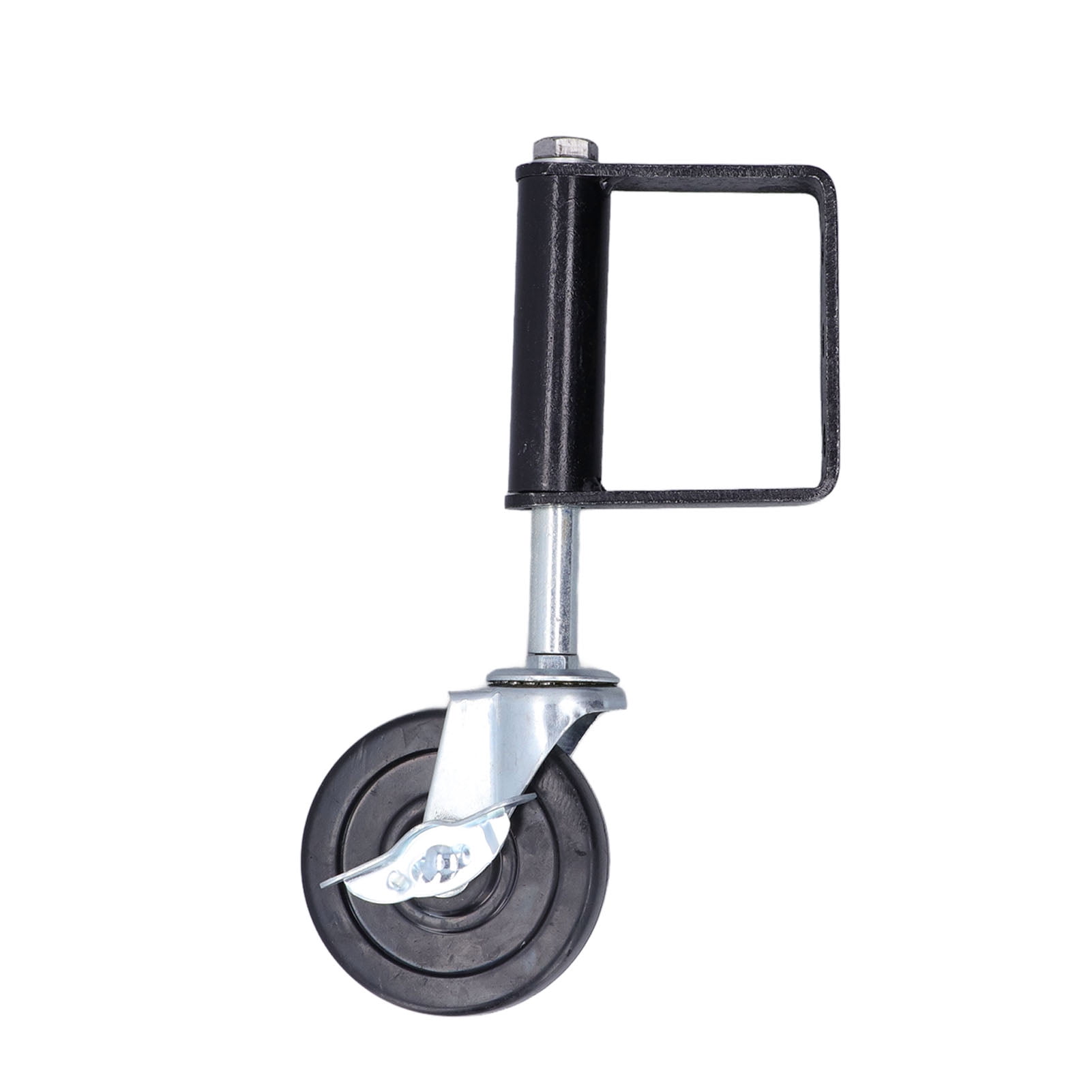 Heavy Duty Door Caster with Spring-Loaded Wheels, 4-Inch Diameter, 3 ...