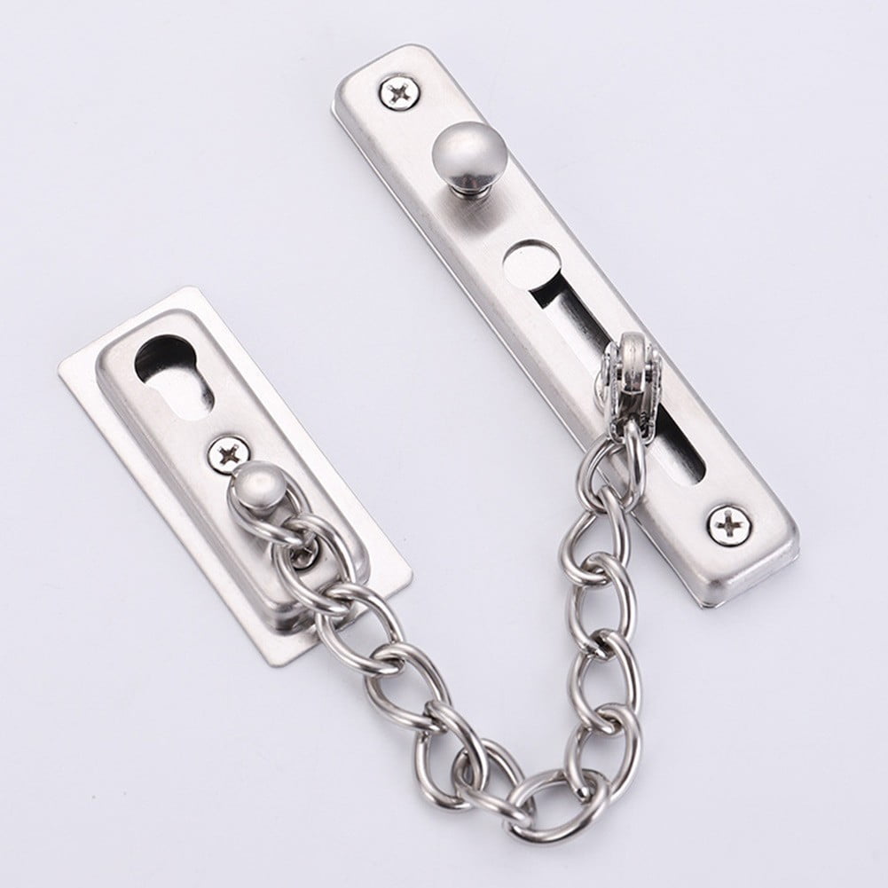 Heavy Duty Door Chain Lock Security Guard for Home and Hotel Use ...