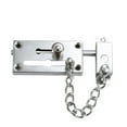 Heavy Duty Door Chain With Lock Bolt Entrance Front Main Security Latch ...