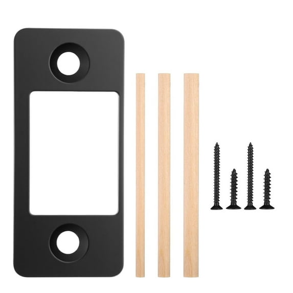 Heavy Duty Door Frame Strikes Plate Installation Set Stainless Steel ...
