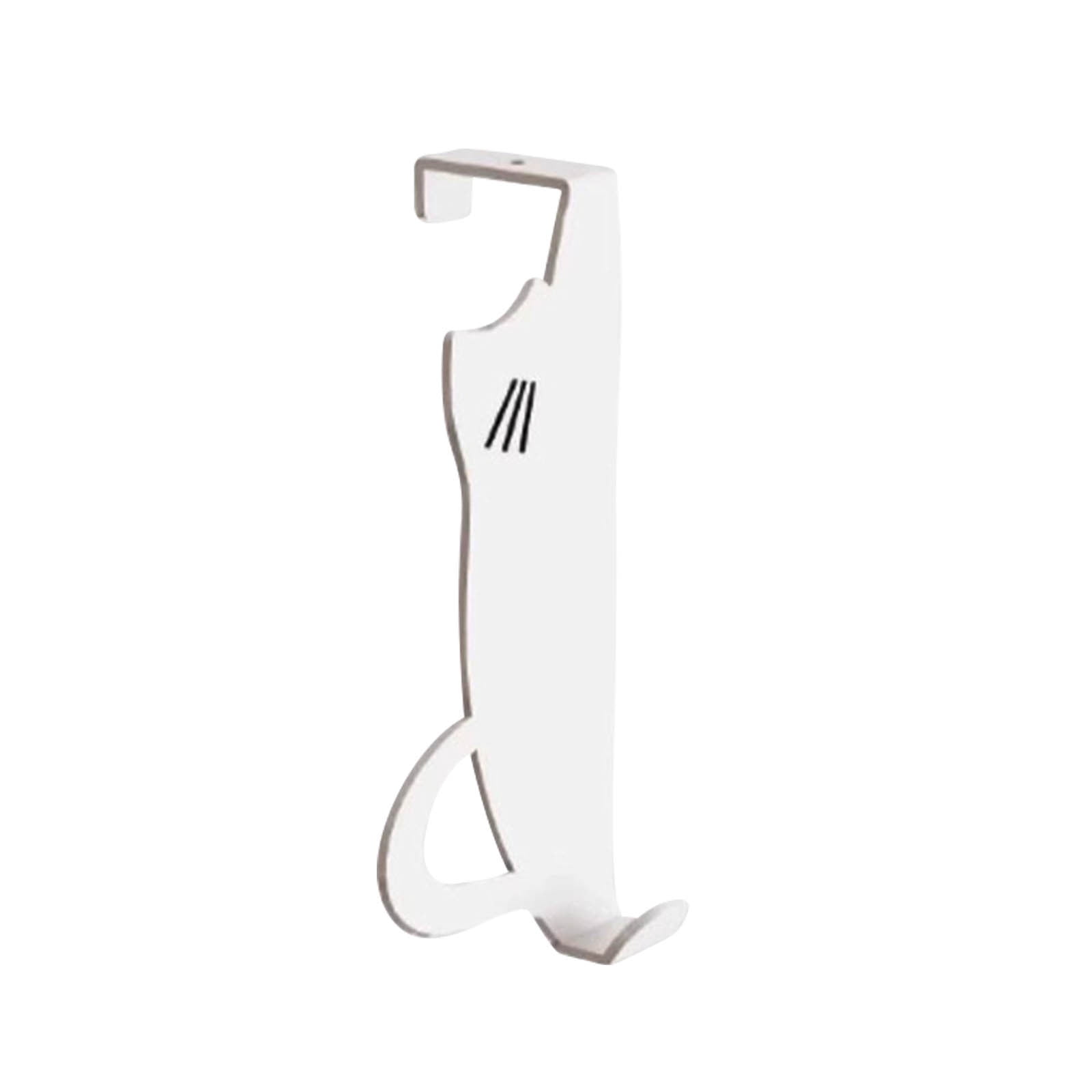 Heavy Duty Door Hook Rack 5 Hooks - No Punching Over The Door Hanger ...