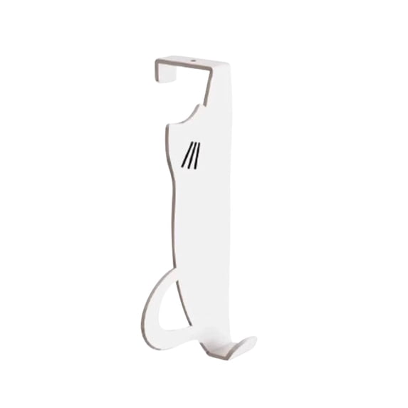 Heavy Duty Door Hook Rack 5 Hooks - No Punching Over The Door Hanger ...