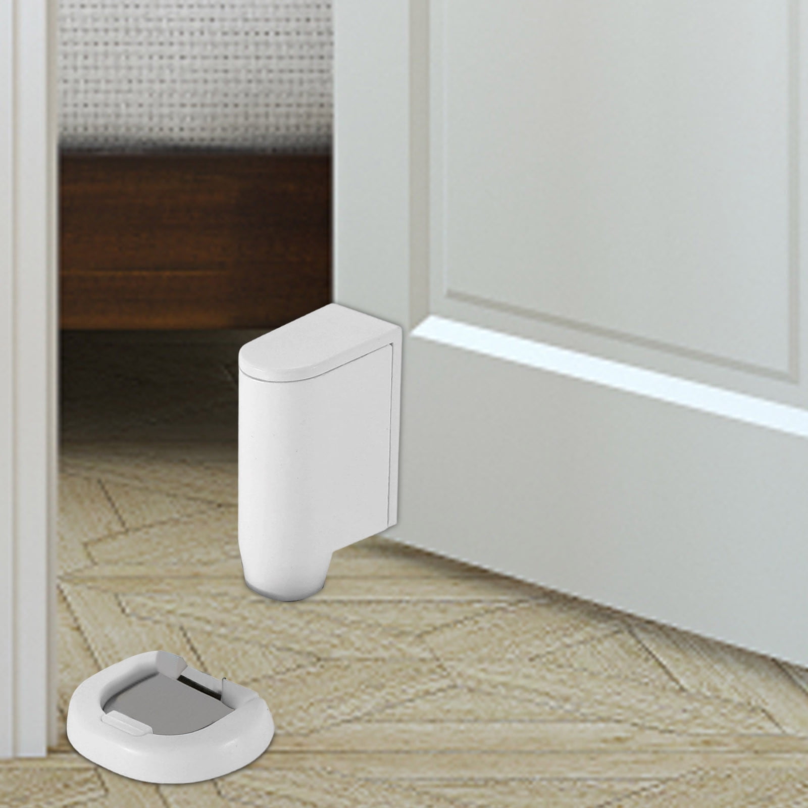 Heavy Duty Door Stop With Strong Retractable Lock System For Home And ...