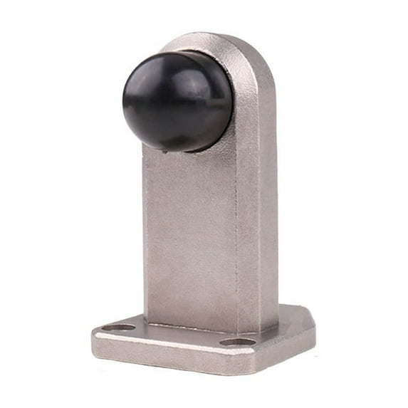 Heavy Duty Door Stop With Rubber Shock Absorption For Bathroom And ...