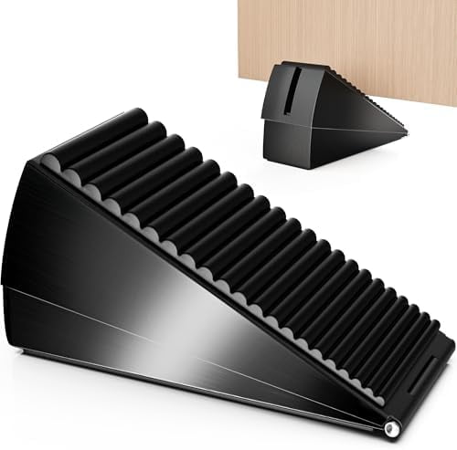 Heavy Duty Door Stopper, Stainless Steel Adjustable Spring Large Door ...