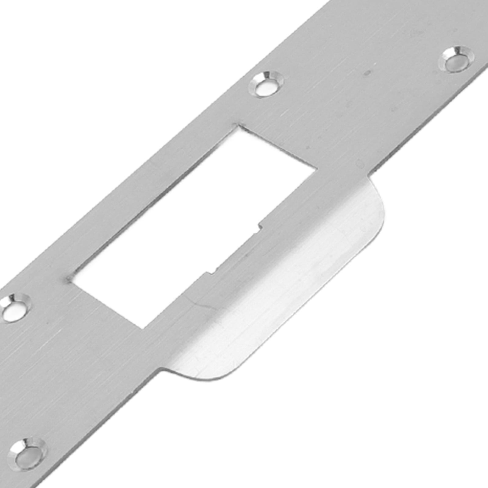Heavy Duty Door Strike Plate, Steel Reinforced, Conceals Damage, Fixes ...