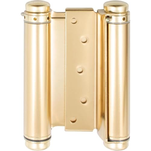 Heavy-Duty Double Acting Spring Hinge, 6 Inches, Fits Doors 1-1/4" to 1 ...
