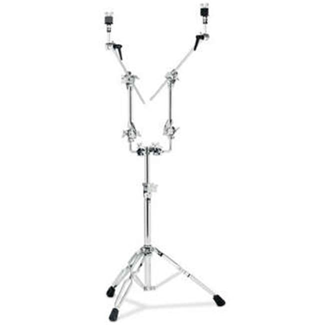 Heavy Duty Double Cymbal Stand - Chrome - Walmart.com