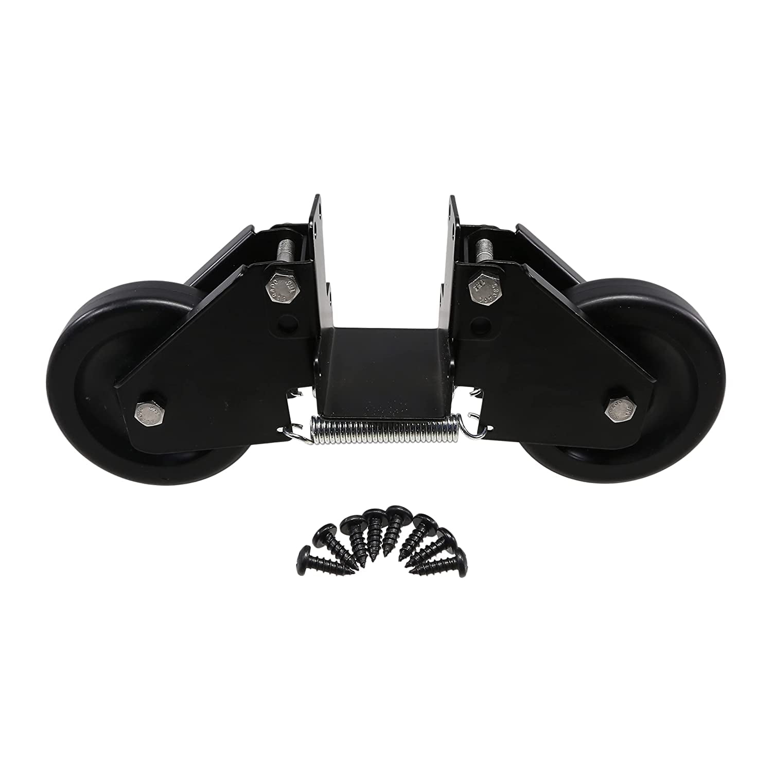 Heavy Duty Double Roller Gate Wheel for Vinyl Fence Gates Up to 2" Wide ...