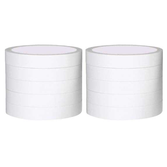 Heavy Duty Double Sided Tape 10 Rolls Multipurpose Mounting Paper Tape ...