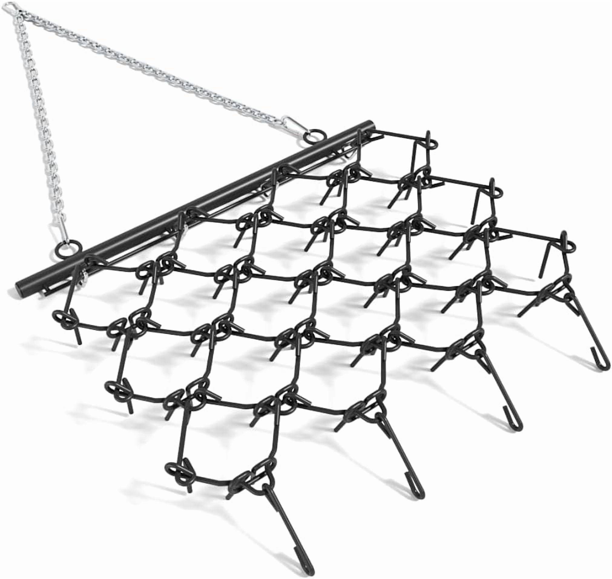Heavy Duty Drag Harrow 4 x 4 FT Leveling Grading Steel Mesh, 1/2 Thick ...