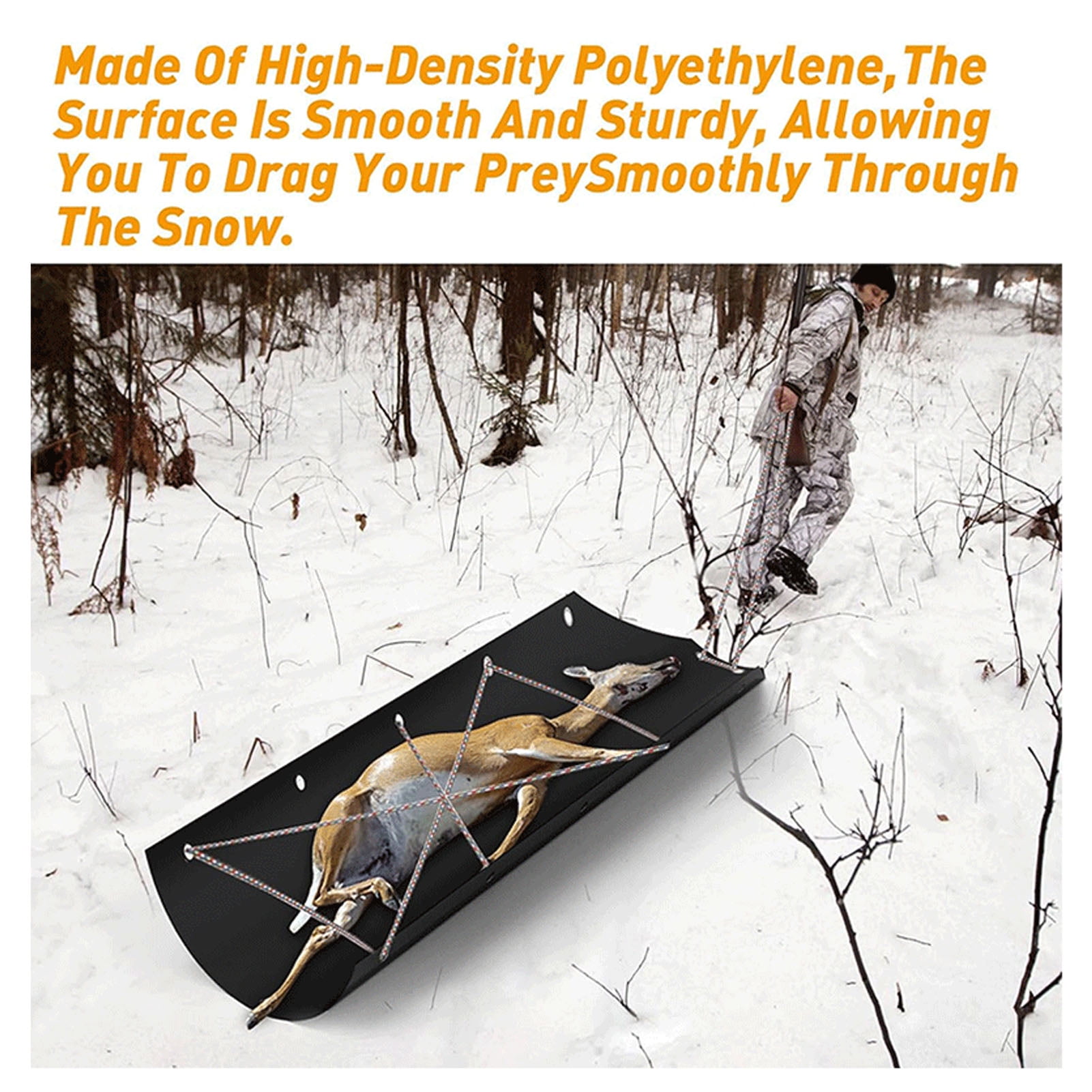 Heavy,Duty Drag Sled For Deer Hunting, 186cm Length, Tear , Gear ...