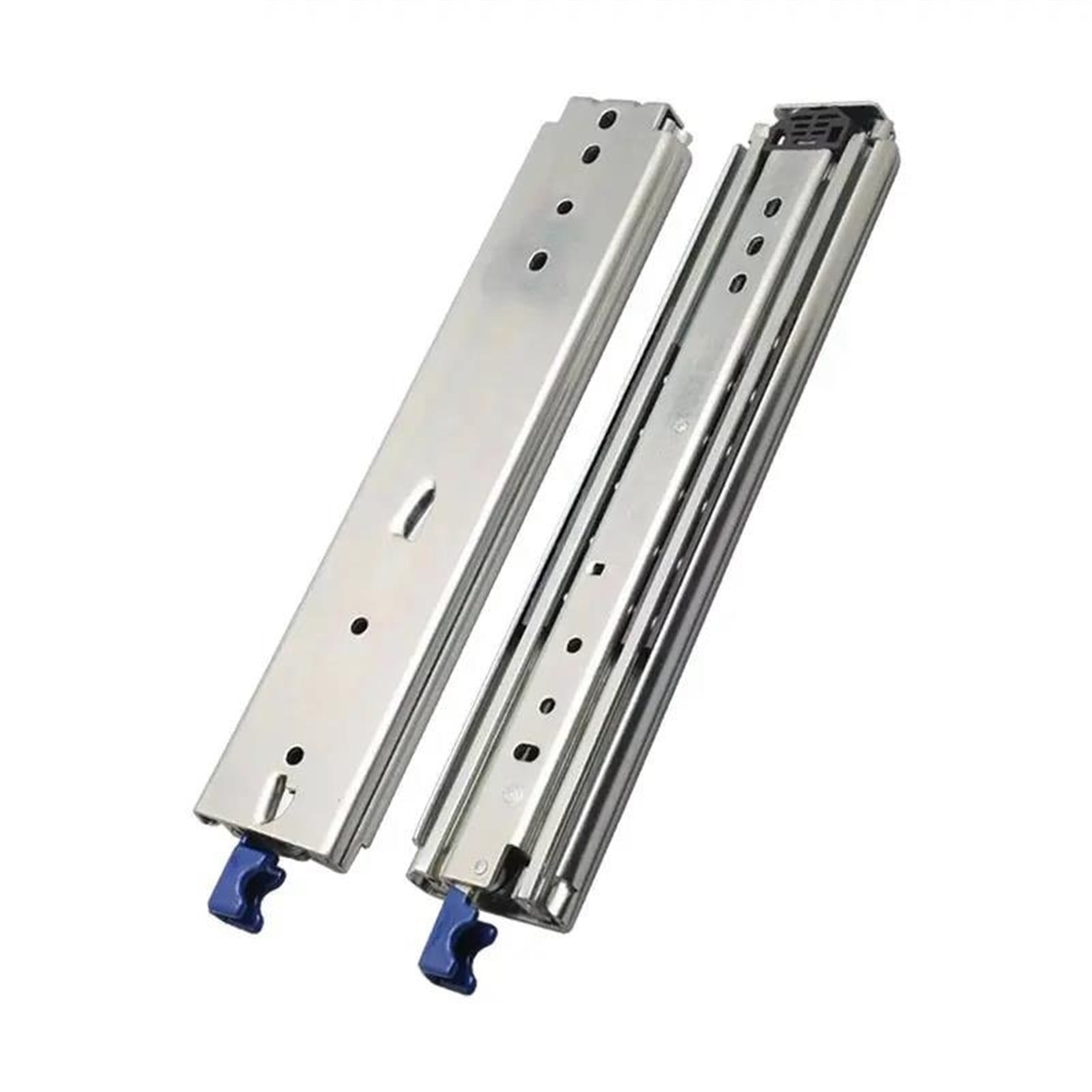 Heavy Duty Drawer Slides With Lock 120KG Bearing Capacity 3 Fold Full ...