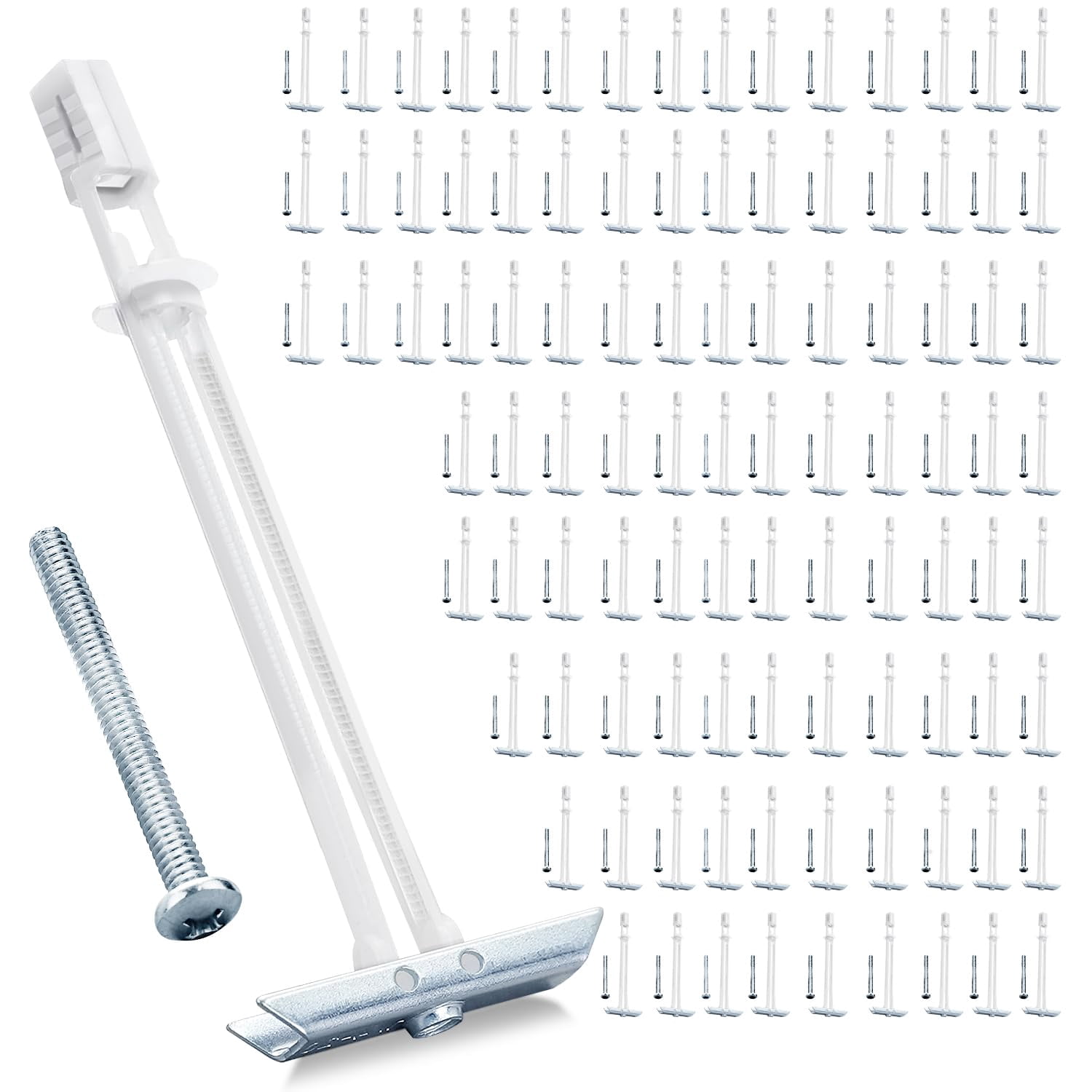 Heavy Duty Drywall Anchor Bolts With 1/4"-20 Fastener Suitable For TV ...