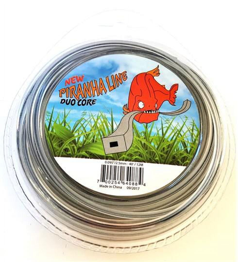 Heavy-Duty Dual Core Square Trimmer Line .095-Inch by 40 Feet for ...