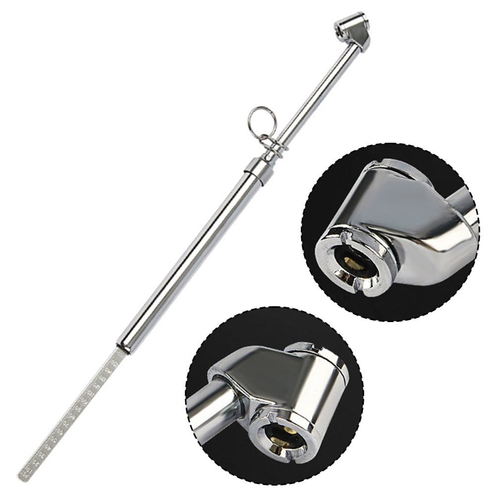 Heavy Duty Dual Head Tire Pressure Gauge Wide Pressure Range 10 160PSI ...