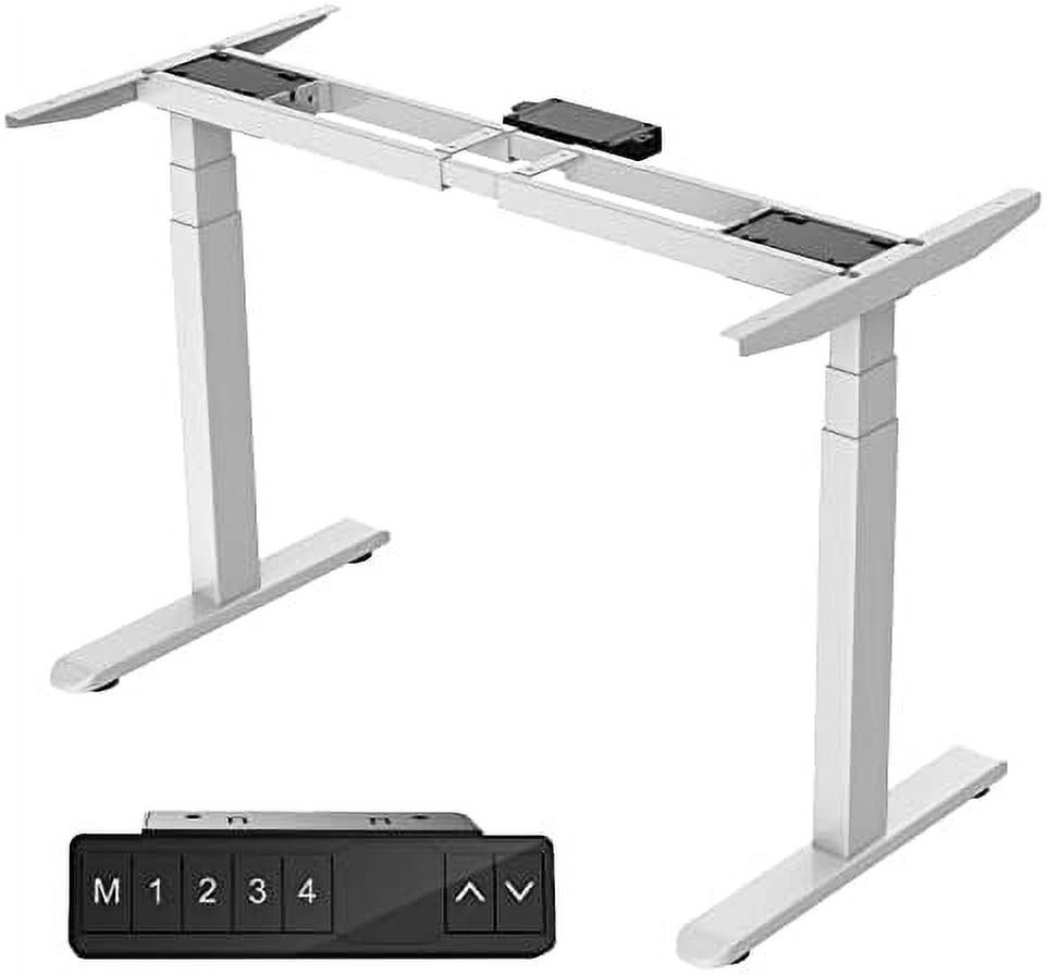 Heavy Duty Dual Motor Height Adjustable Desk Electric Sit Stand Desk ...