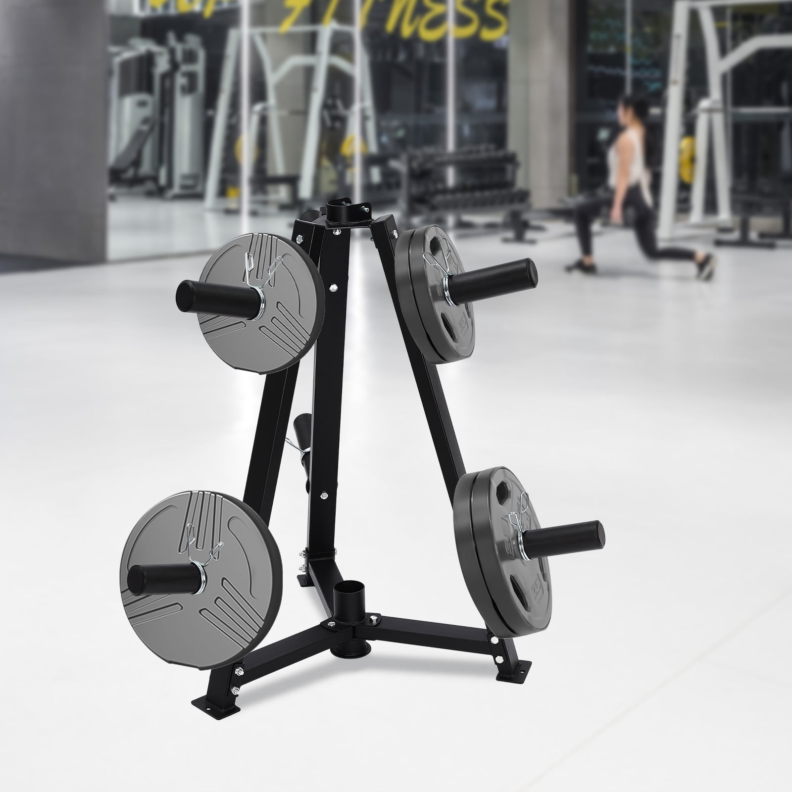 Heavy-Duty Dumbbell Stand with Secure Clamps and High Load Capacity ...