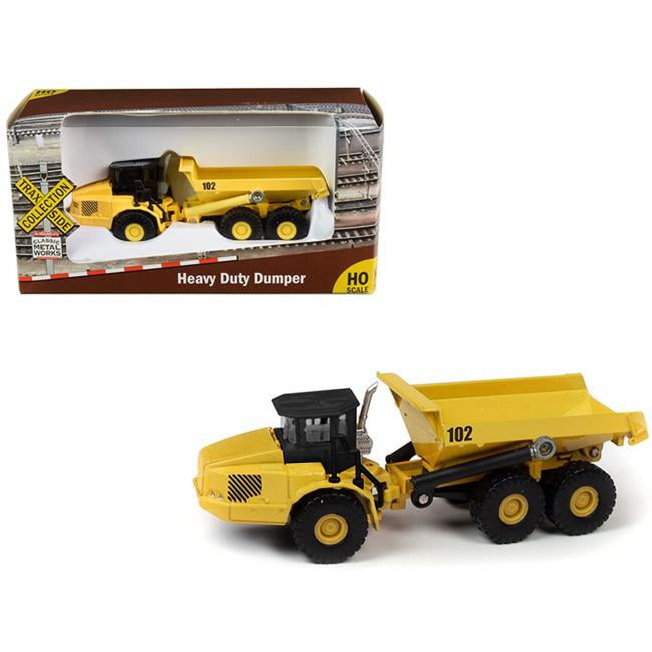 Heavy Duty Dumper Truck Yellow TraxSide Collection 1 by 87 HO Scale ...