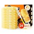 Heavy Duty Duster Refills, 24 pcs with Handle & Extendable Handle*1 ...