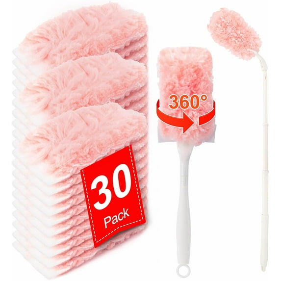 Heavy Duty Duster Refills Kit for Duster, 4X Microfiber Multi Surface ...