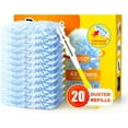 Heavy Duty Duster Refills for Duster, 20 Count with 1 Handle ...