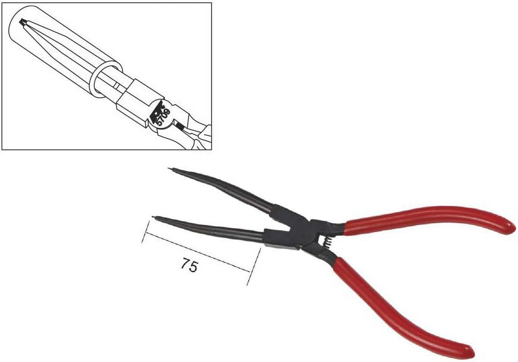 Heavy Duty EXTRA LONG Internal Straight Retaining Ring Clip Circlip ...