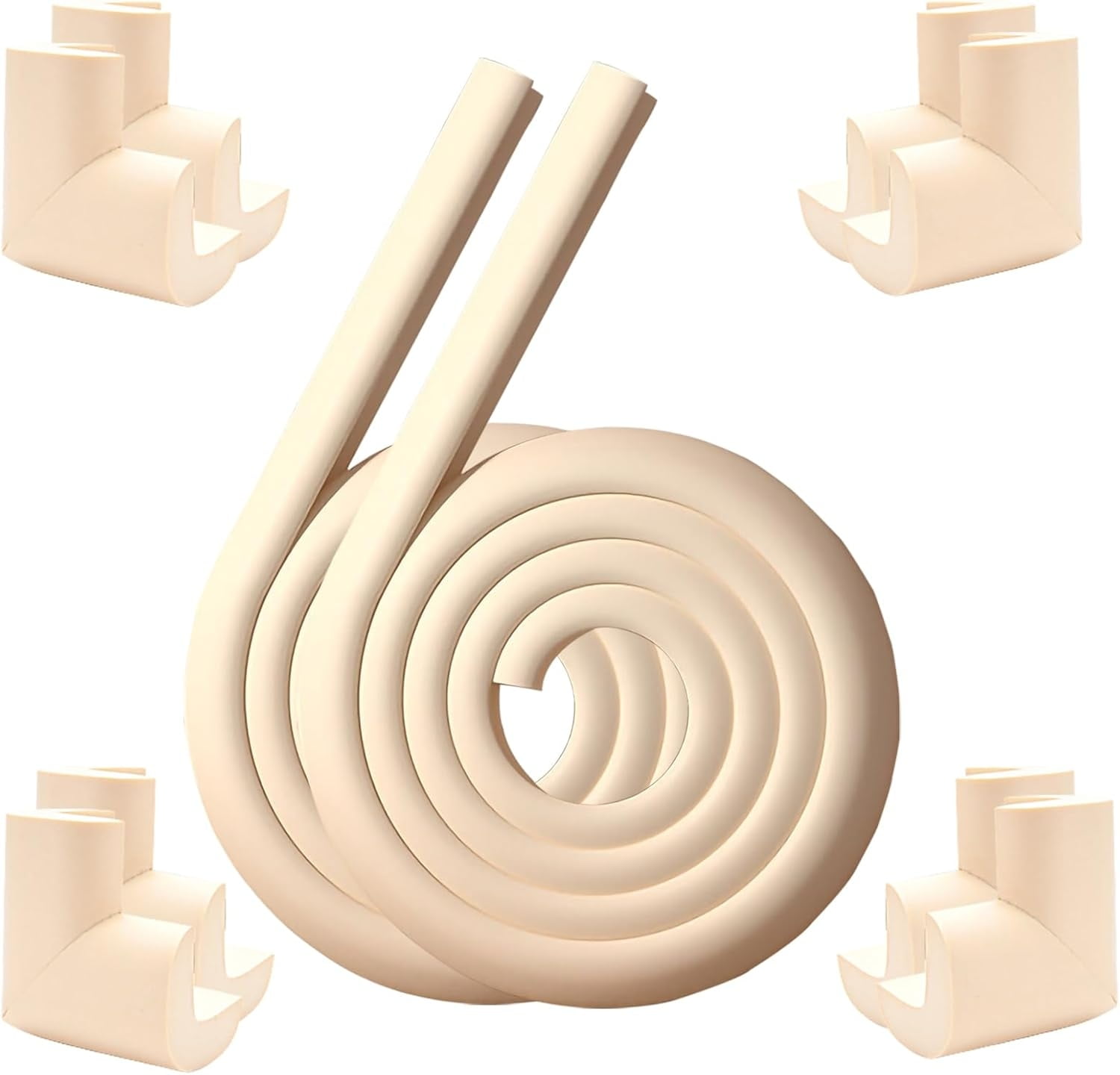 Heavy Duty Edge Protector for Baby Proofing Furniture - 8 L-Shaped ...