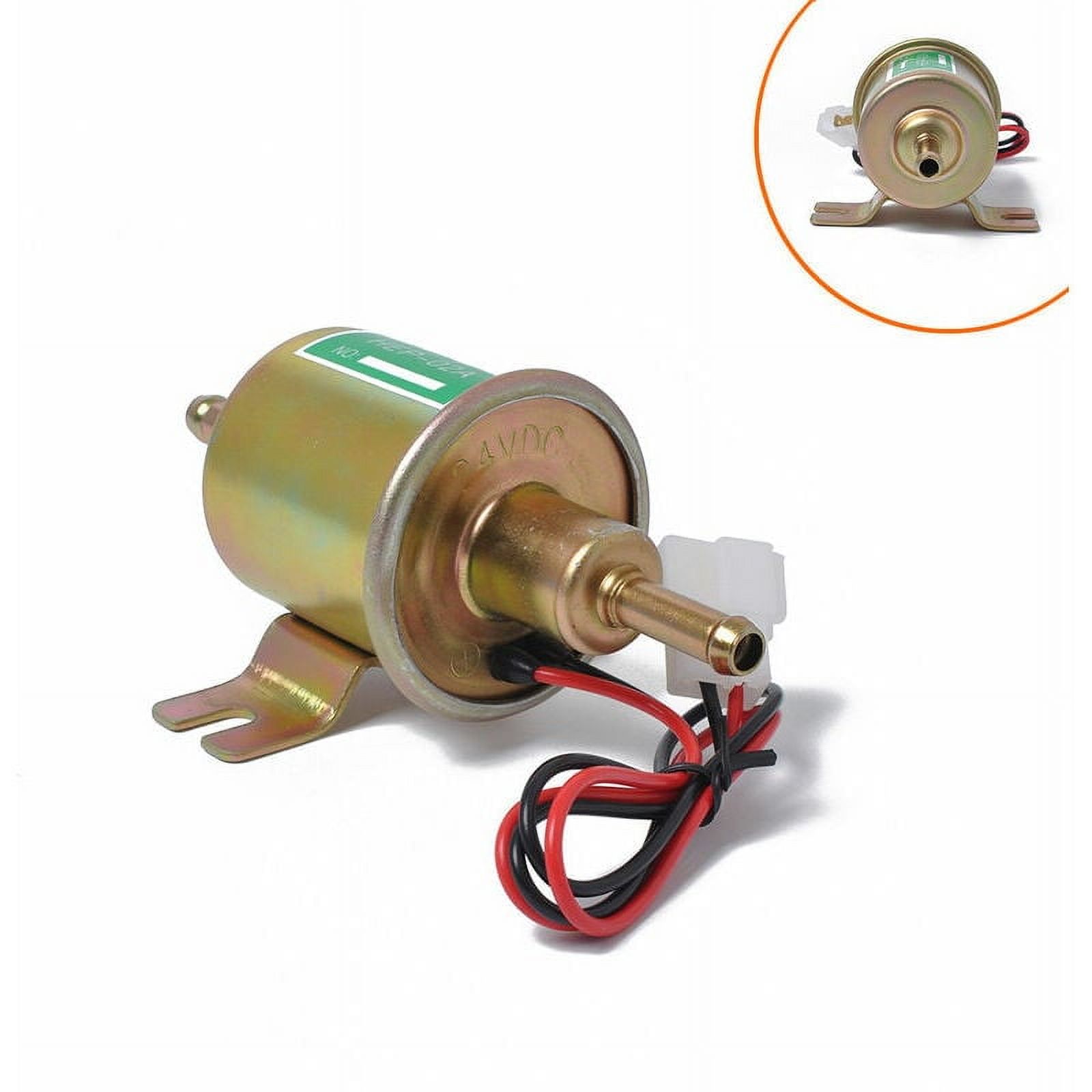 Heavy Duty Electric Fuel Pump, Universal Inline Fuel Pump, Low Pressure ...