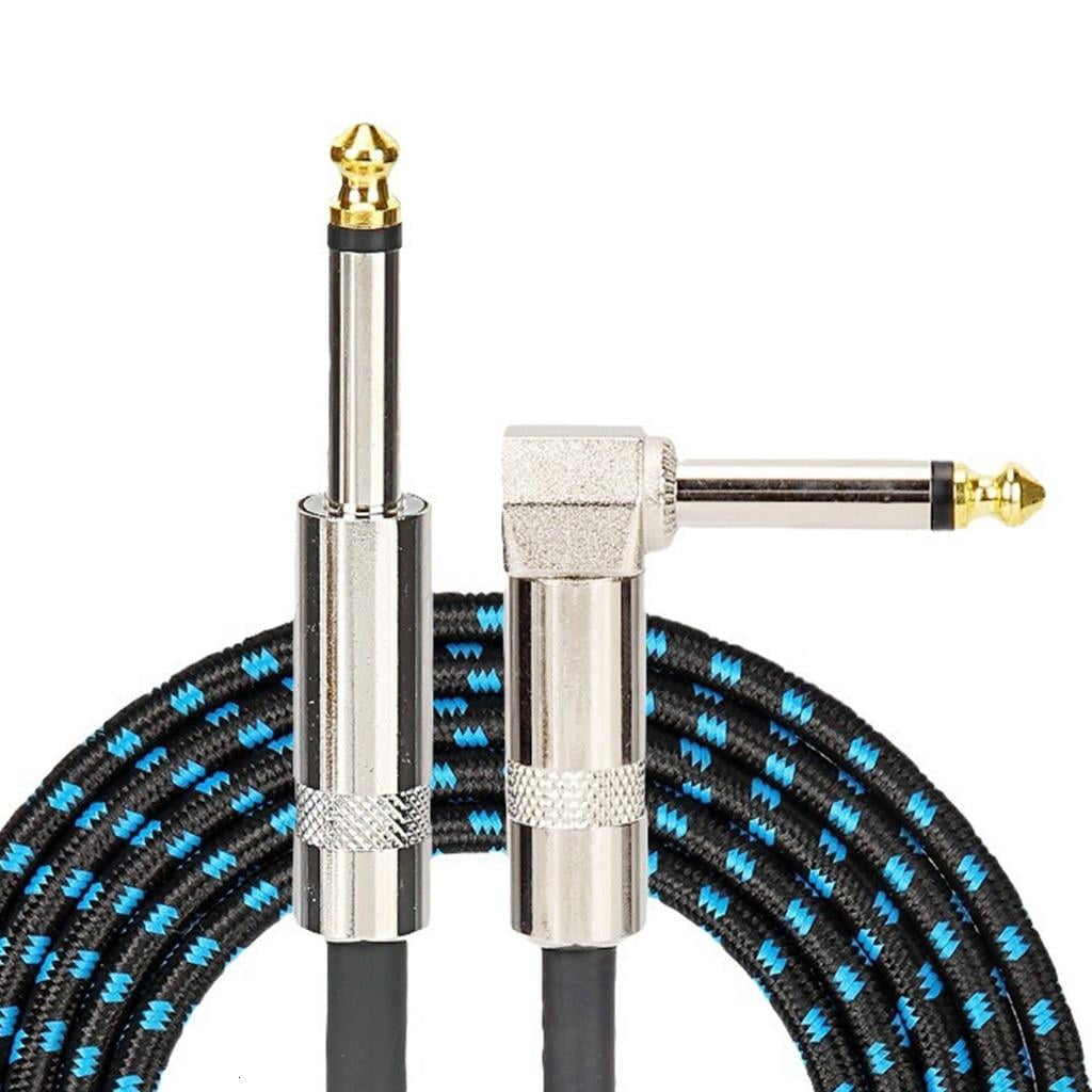 Heavy Duty Electric Guitar Cord Double Shielding Design Gold Plate ...