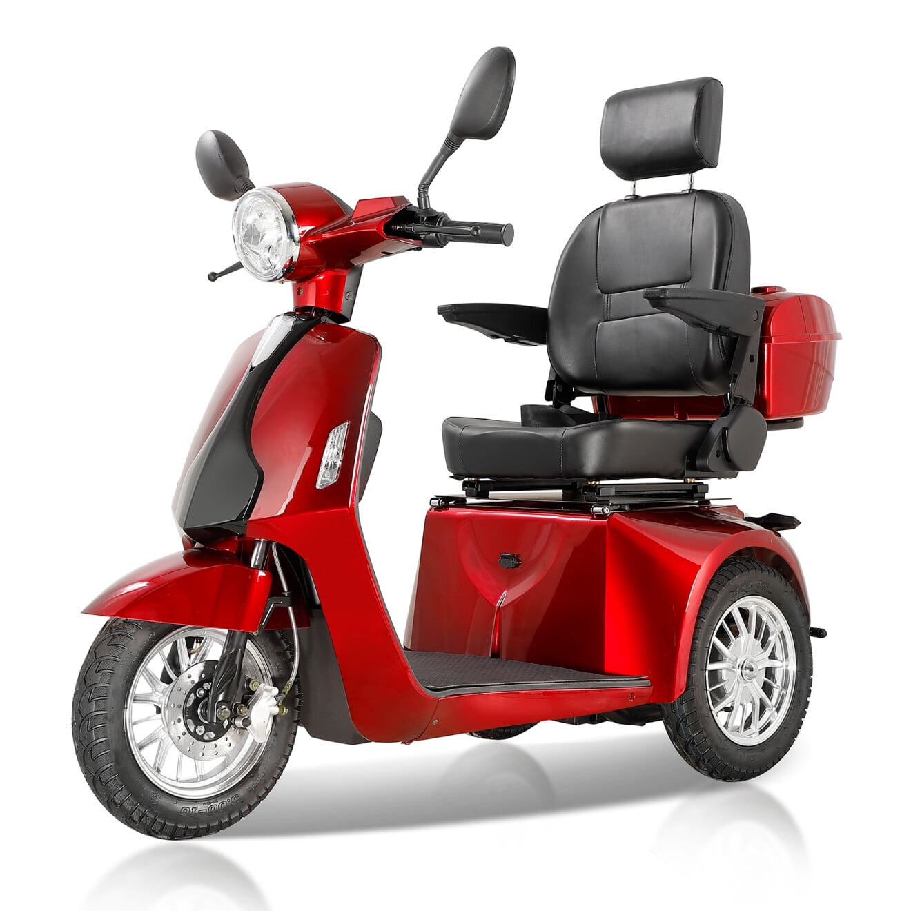 Heavy-Duty Electric Mobility Scooter for Adults - Large-Frame Design ...