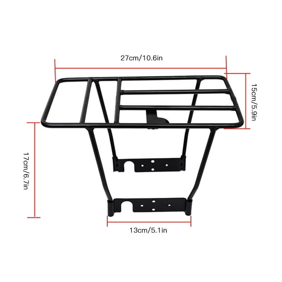 Heavy-Duty Electric Scooter Rear Rack Cargo Carrier for Xiaomi M365/1S ...