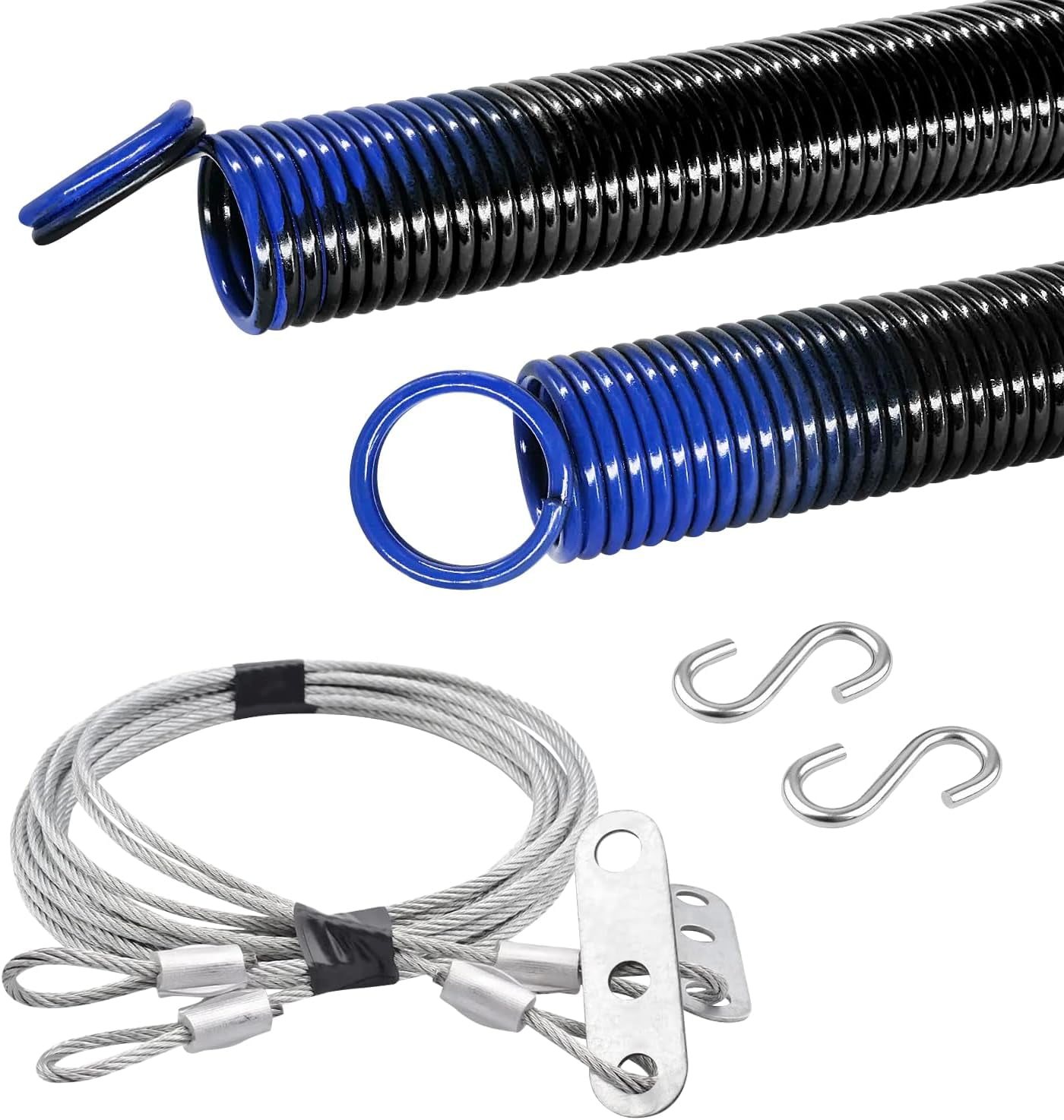 Heavy Duty Electrophoresis Extension Garage Door Springs for 7ft high ...