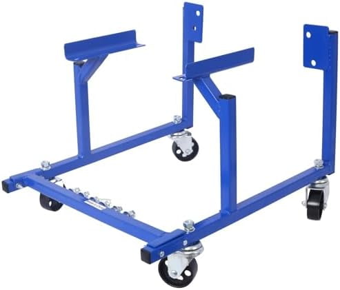 Heavy-Duty Engine Stand with Steel Casters - 1000 Lbs Capacity, Robust ...