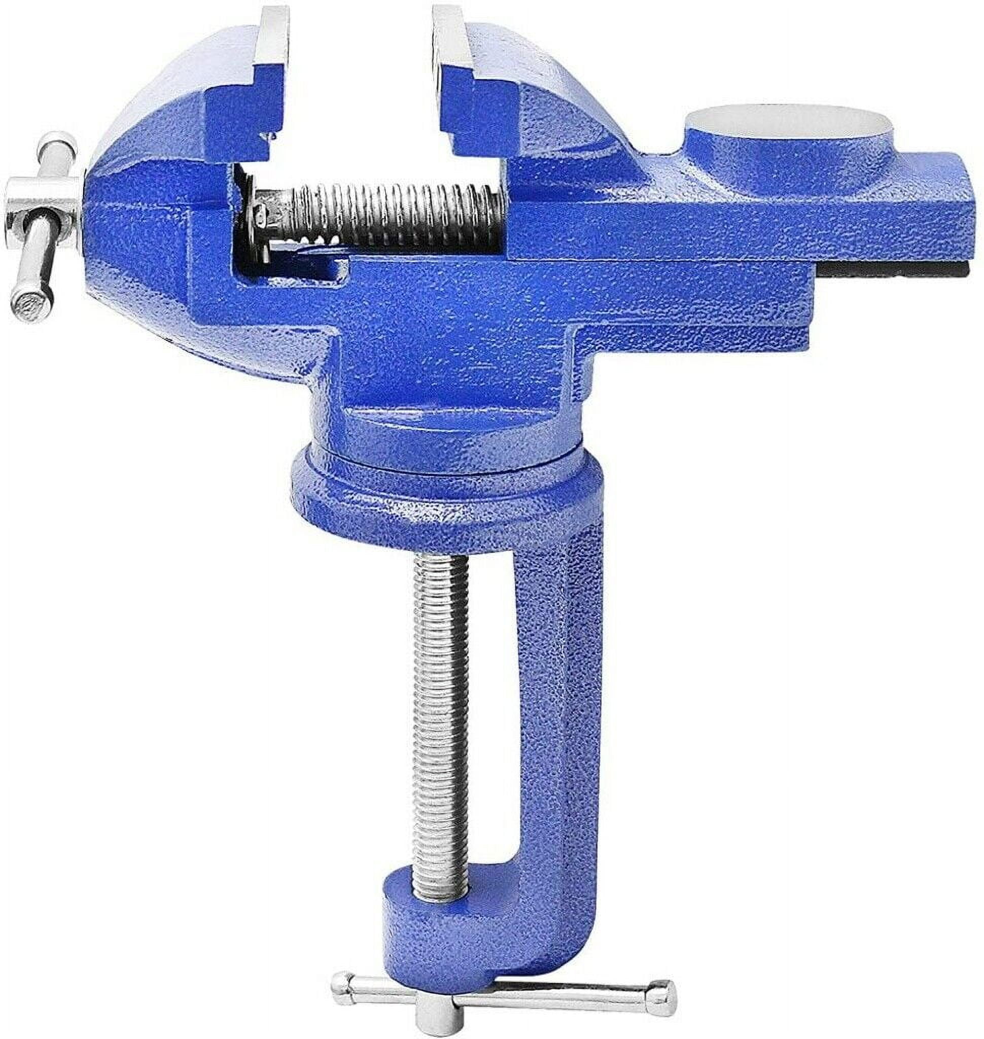 Heavy Duty Engineers Vise Swivel Base Workshop Vice Clamp Jaw Work ...