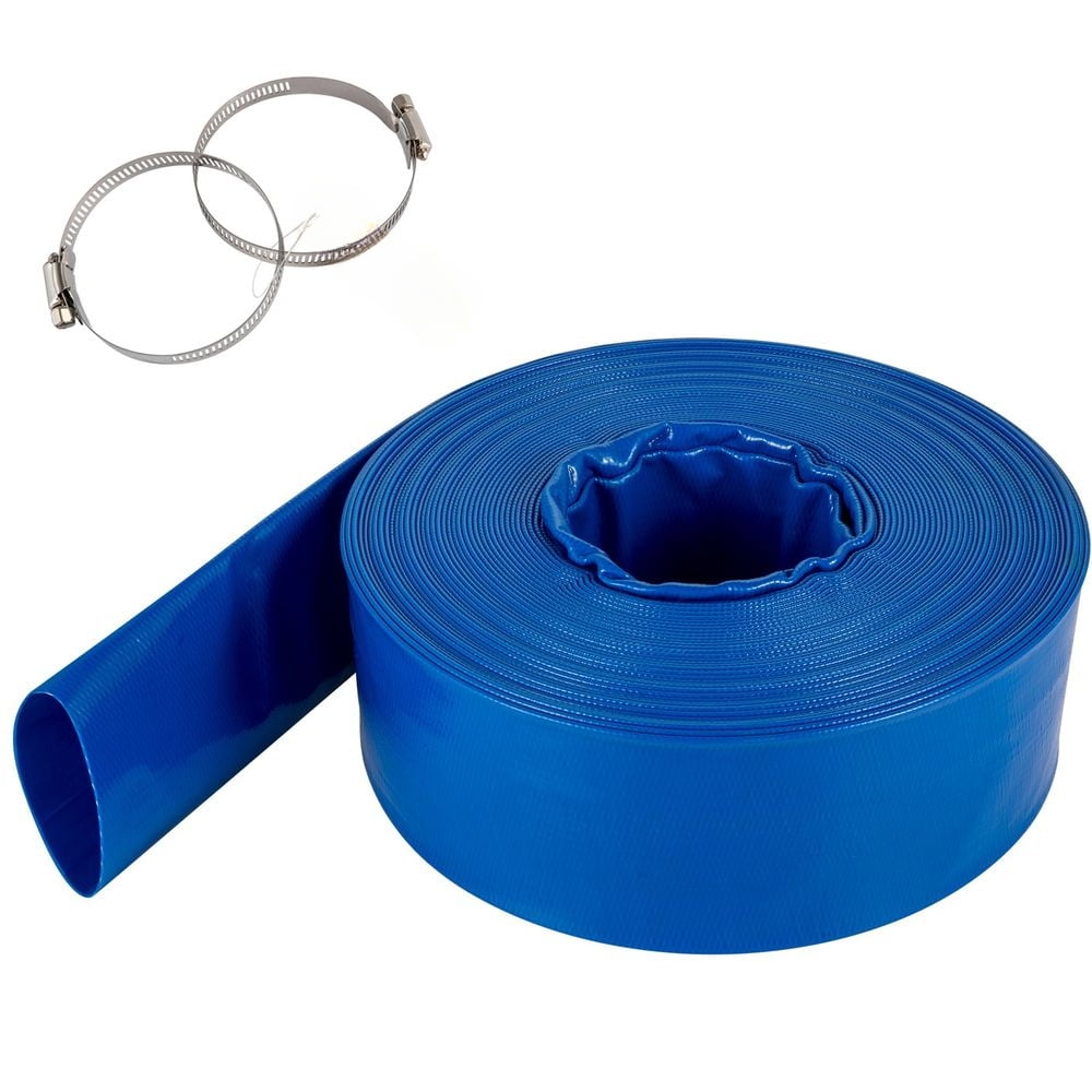 Heavy Duty Explosion Proof Backwash Hose 1.5 x 105 ft PVC Fabric ...