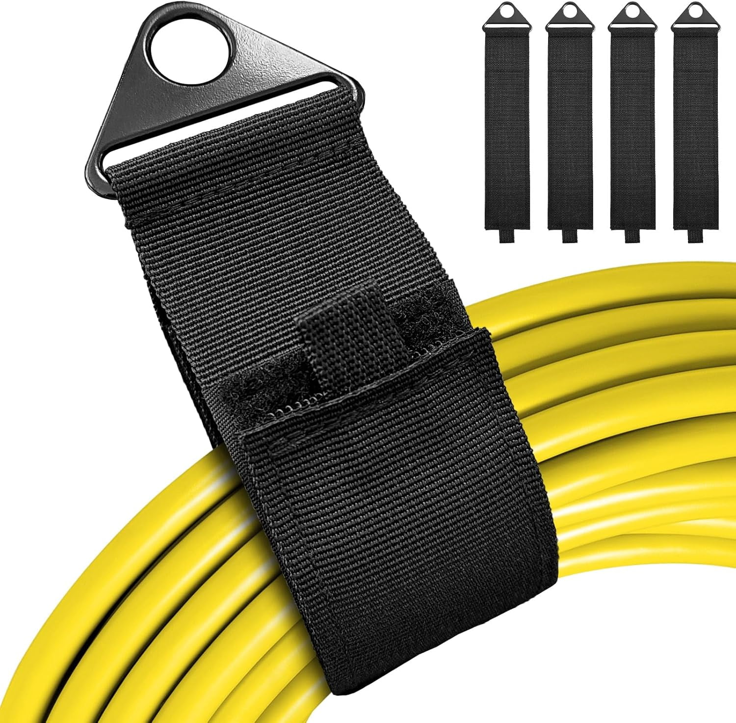 Heavy Duty Extension Cord Holder Organizer (4 Pcs, 17") with Extendable ...