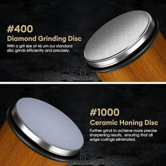 Heavy Duty Extra Large 10" x 4" Dual-Grit Sharpening Stone - 120/240 ...