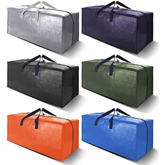 Heavy Duty Extra Large Moving Bags W/Backpack Straps - Strong Handles ...