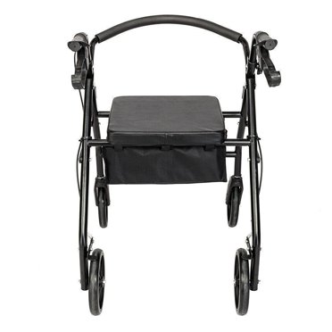 Invacare Bariatric Rollator, 500 lb. Capacity, Padded Seat, Mobility ...