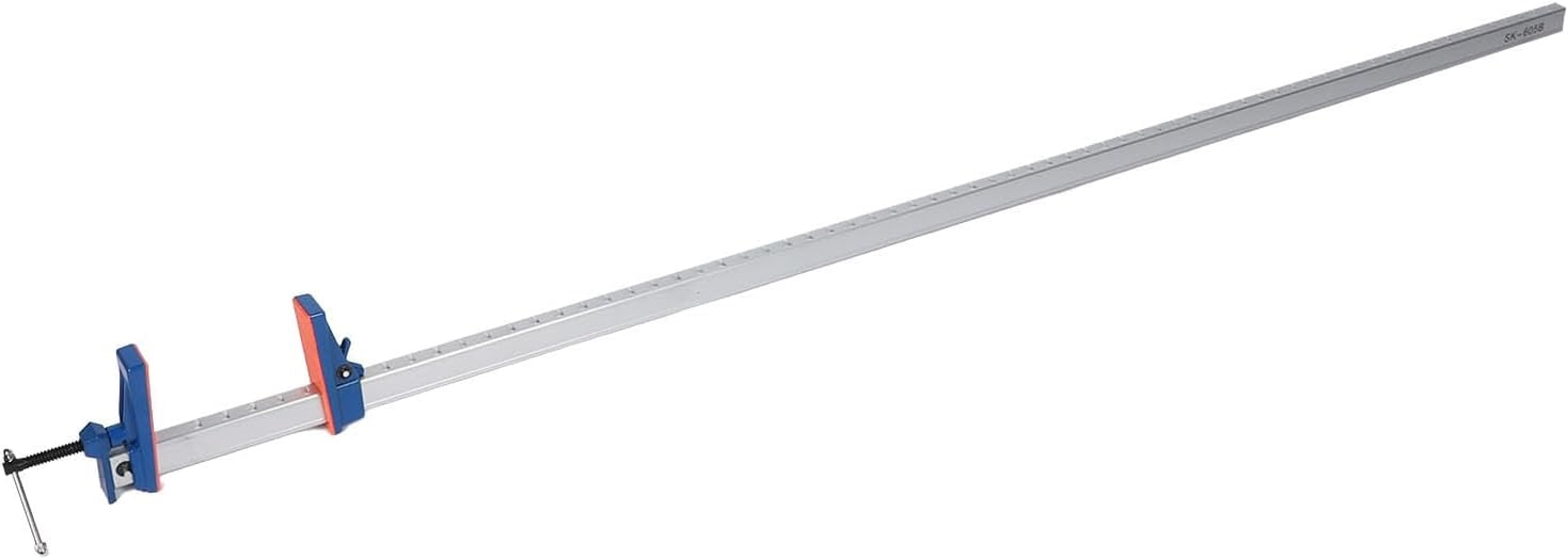 Heavy Duty F Clamp, 74in Adjustable Sliding Arm Bar Clamp, Aluminum ...