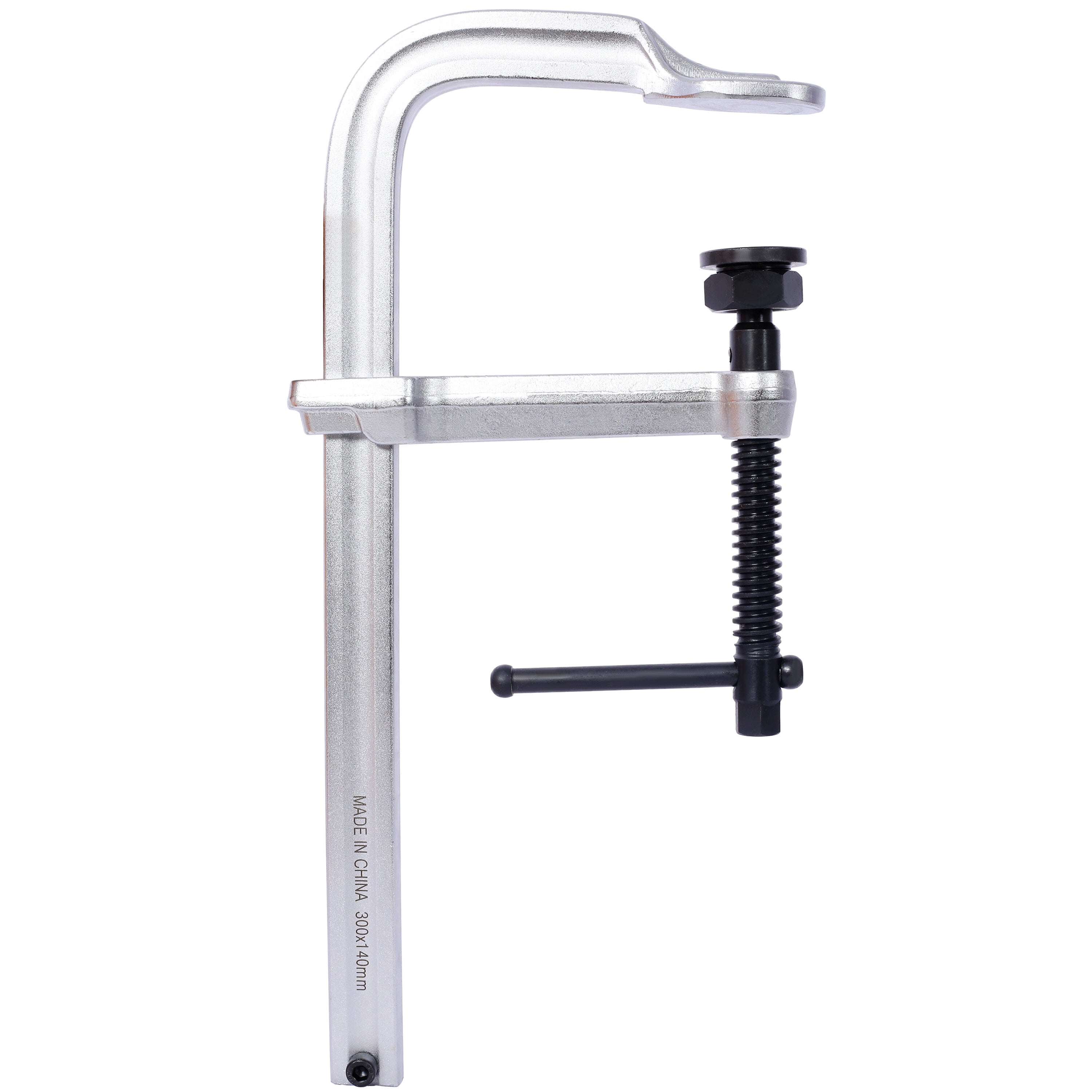 Heavy-Duty F-Clamp,Removable Swivel Pad, Deep Throat F Clamp 5-1/2 ...
