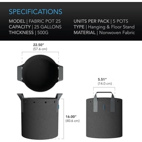 25 Gallon Pot