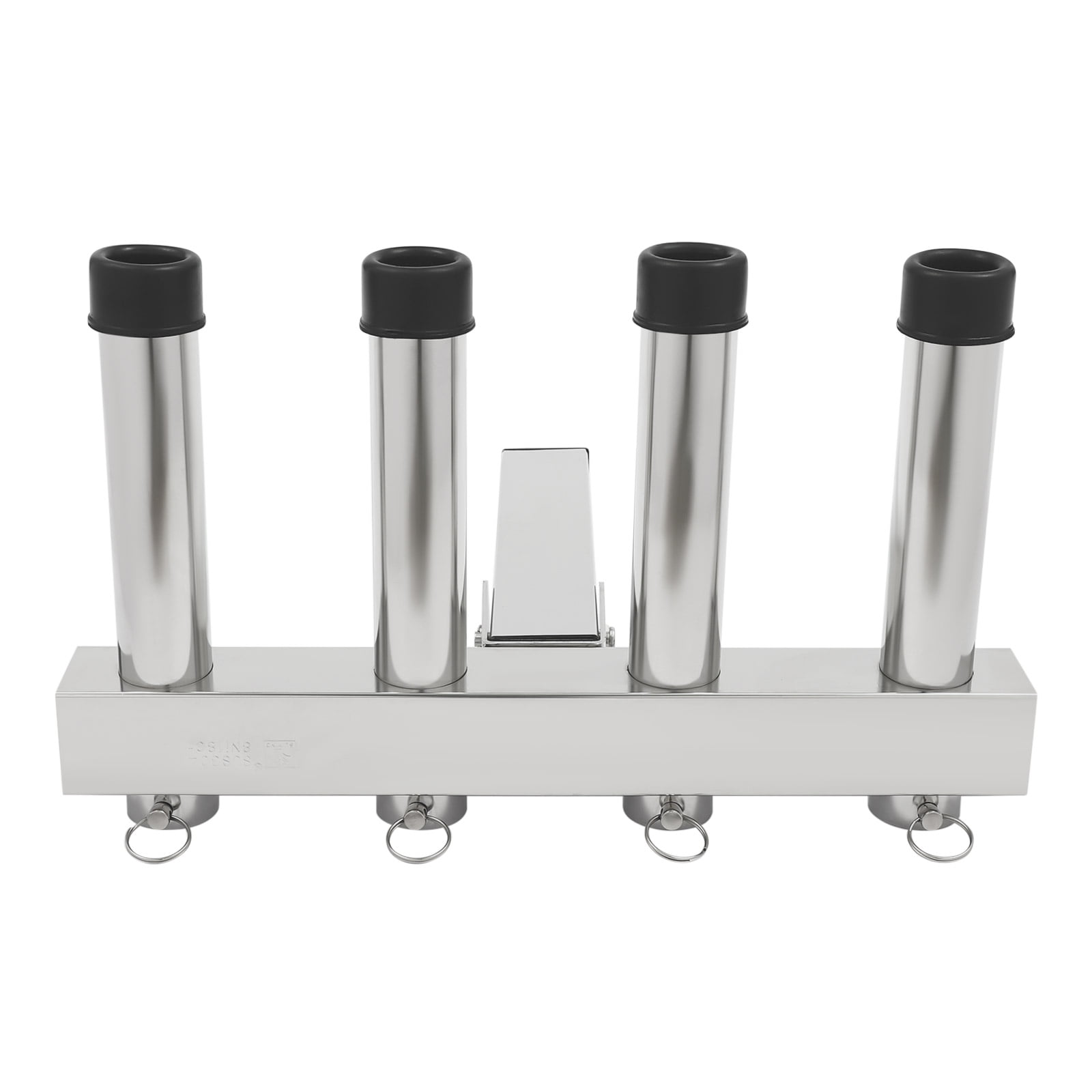 Heavy-Duty Fishing Rod Storage Rack with 4 Holders, Stainless Steel ...